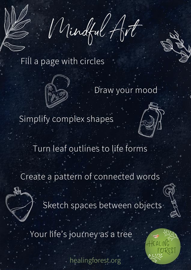 Mindful Art In Nature | Healing Forest